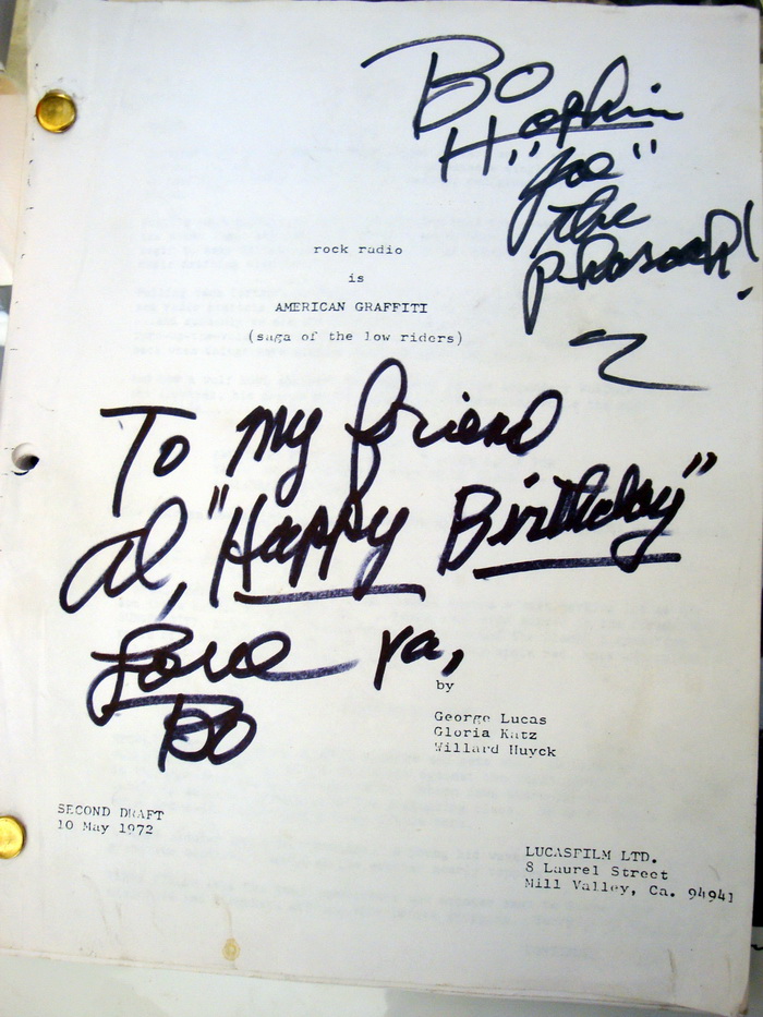 This is the screenplay Bo used throughout the filming of American ...